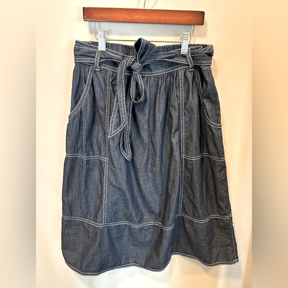 Universal Thread | Skirts | Universal Thread Belted Denim Skirt | Poshmark